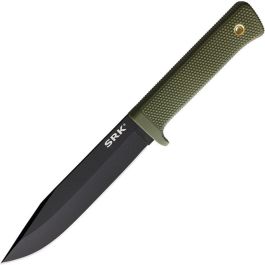Cold Steel SRK, SK-5 Black Blade, Olive Drab Handle