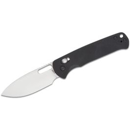 CJRB Hectare Crossbar Lock, AR-RPM9 Drop Point Blade, Black G10 Handles - J1935BK